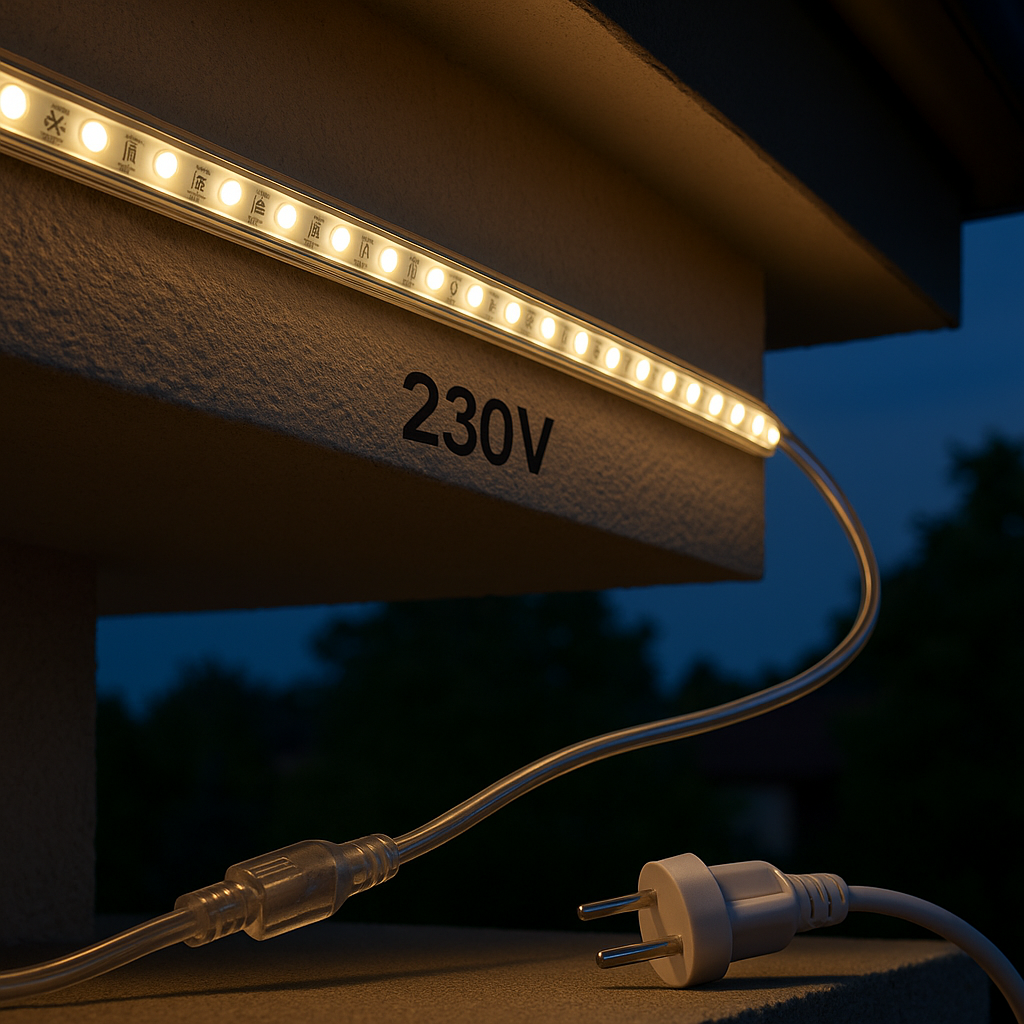 LED pásky 230V, 230V LED pásek, LED pásky bez trafa, LED pásek na ...